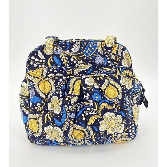 Vera Bradley | Bags | Verabradley Hobo Bag Elephant Ellie Blue Yellow ...